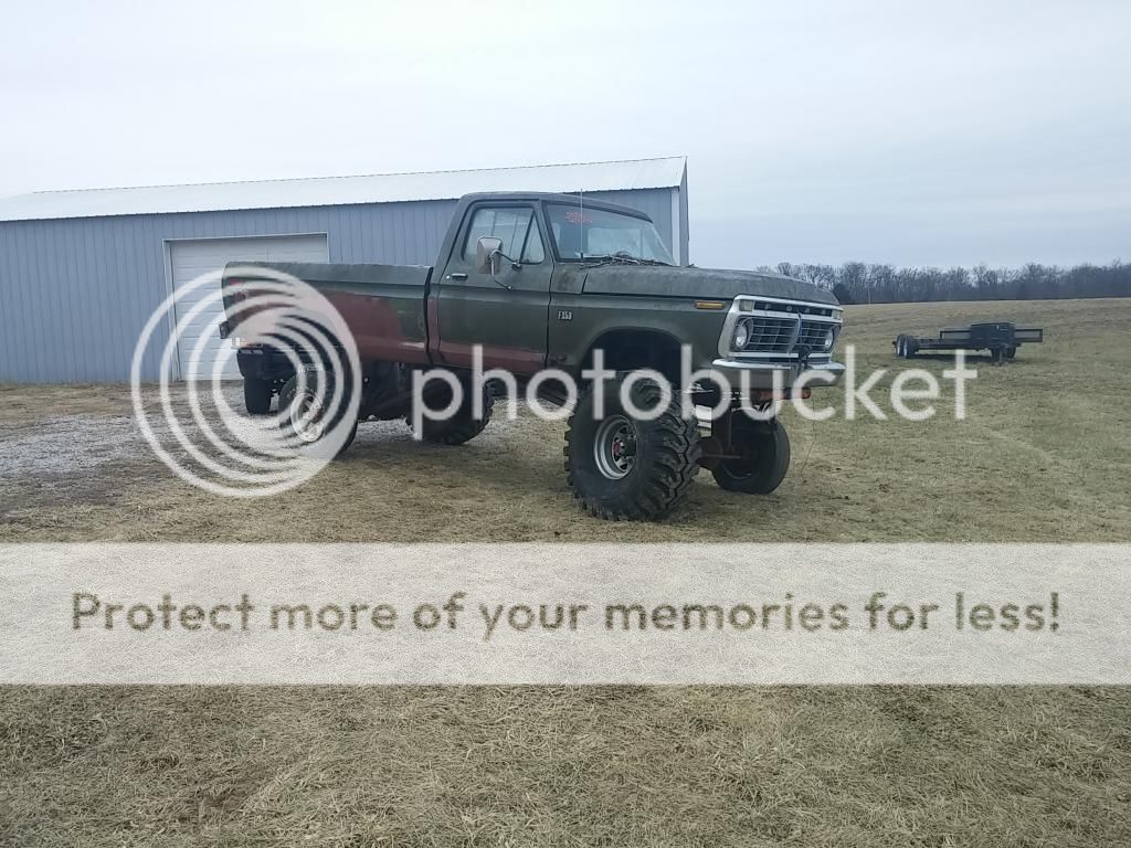 Picked up an interesting off-road project. 1975 Highboy on 44s. - Ford ...