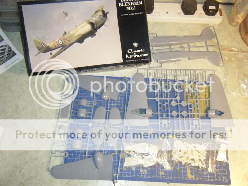 Blenheim Mk 1F, 1/48 Classic Airframes - Battle of Britain 70th ...