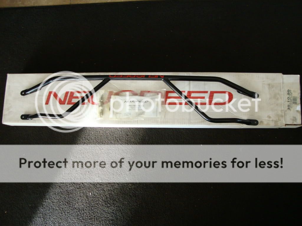 Neuspeed upper strut tie bar | VW Vortex - Volkswagen Forum